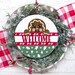 Gingerbread Welcome Sign SVG, Christmas Door Hanger SVG, Holiday ...