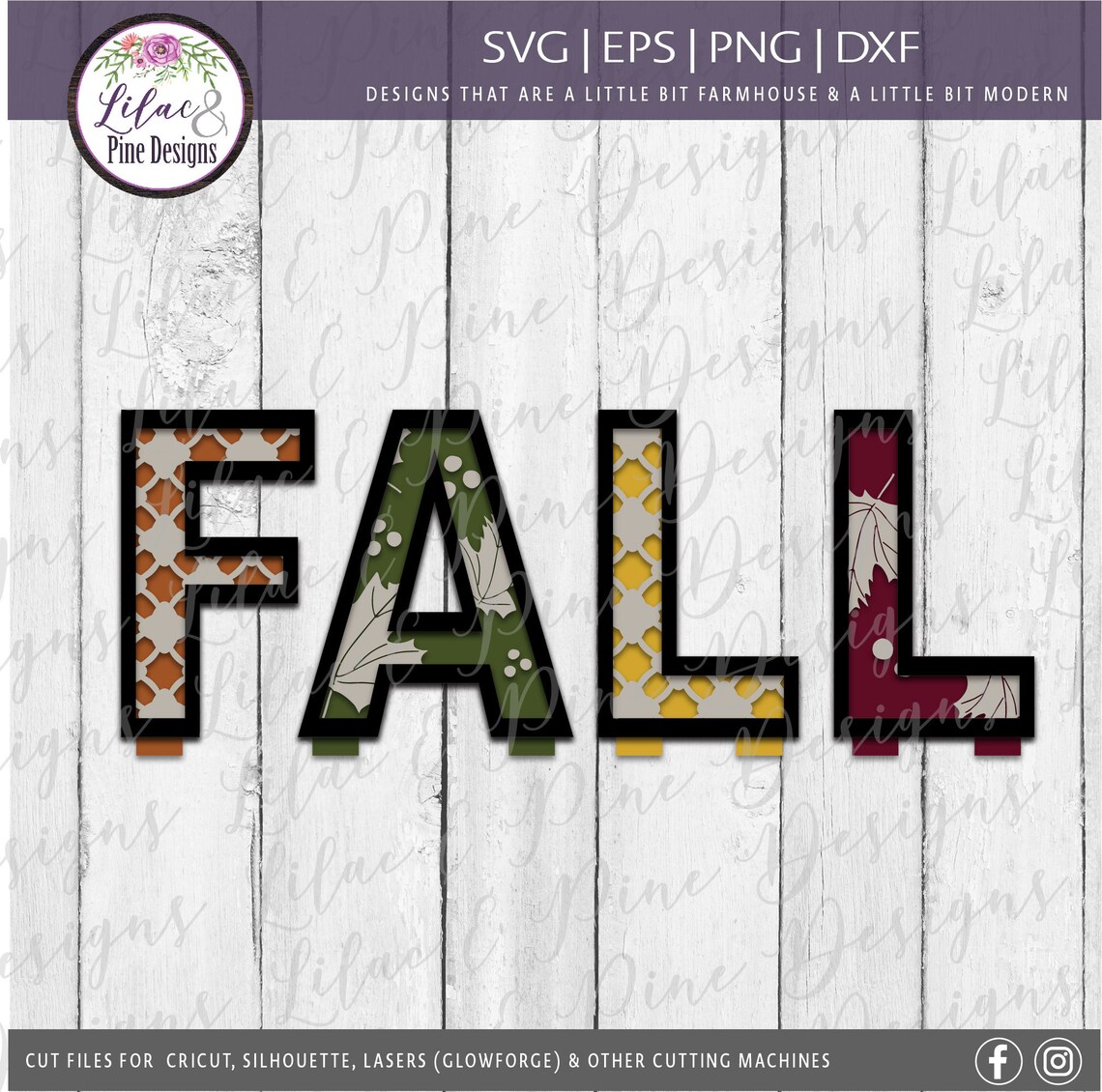 Fall Sign SVG Fall Standing Sign SVG 3D Fall Sign SVG Fall - Etsy