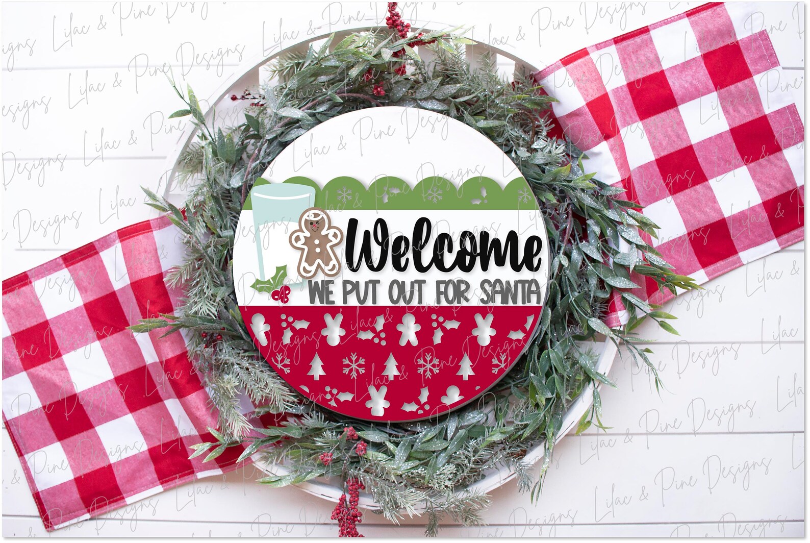 We Put Out for Santa Sign SVG Funny Christmas Welcome Sign - Etsy