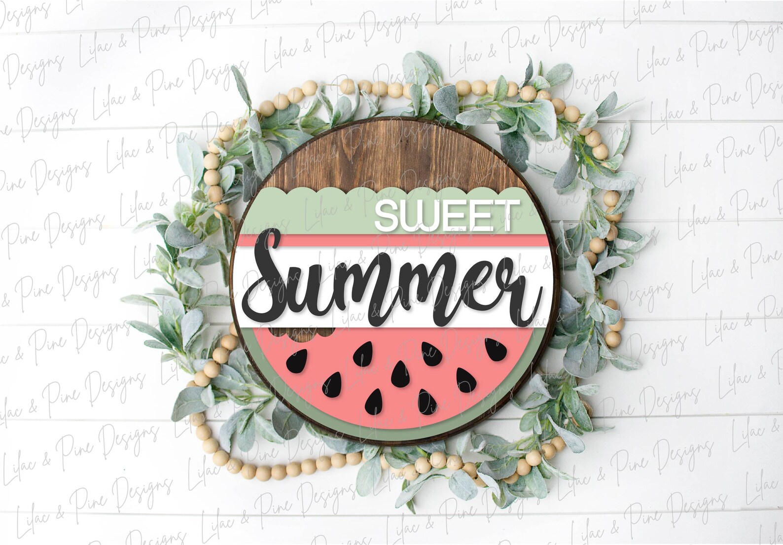 Sweet Summer Watermelon Sign Summer Door Decor SVG - Etsy
