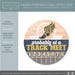 Track and Field Family Door Hanger SVG, Track Meet Welcome Sign SVG ...