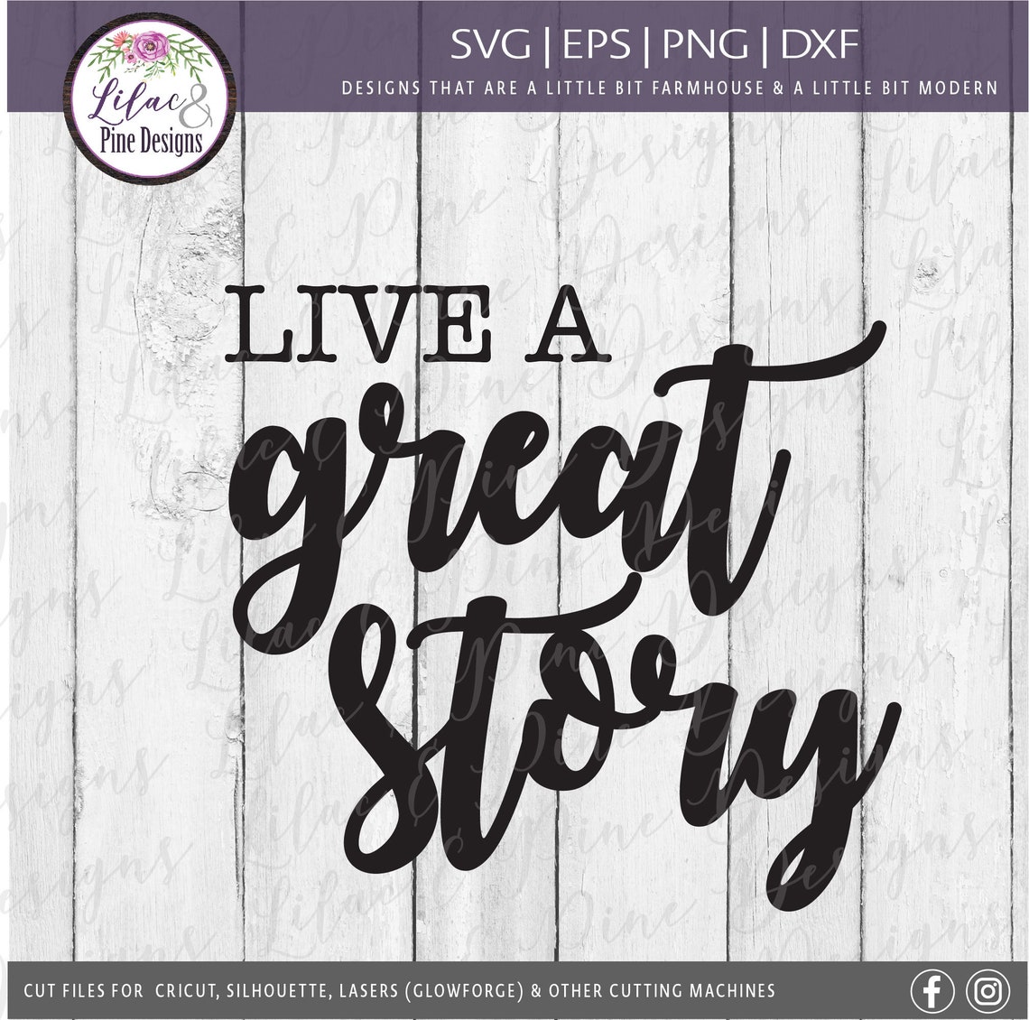 Life Quote SVG Family Story SVG Great Story SVG Farmhouse - Etsy