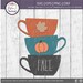 Pumpkin Spice SVG Coffee Cup SVG Coffee Lover SVG Coffee - Etsy