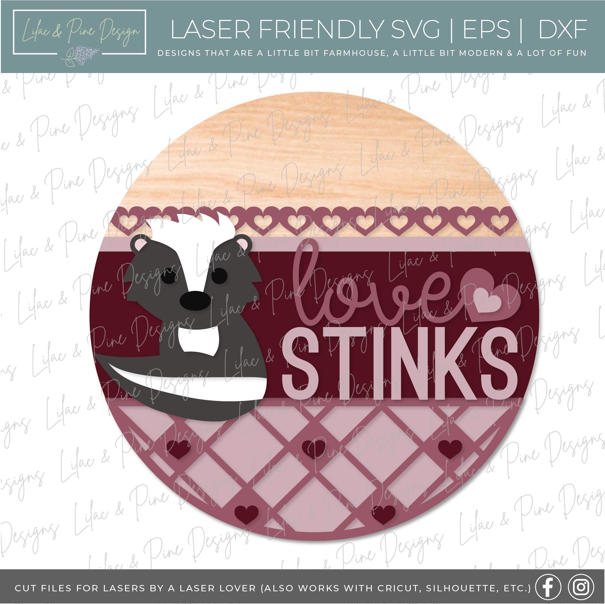 Valentine Welcome Sign SVG Valentine Door Hanger Love Stinks - Etsy