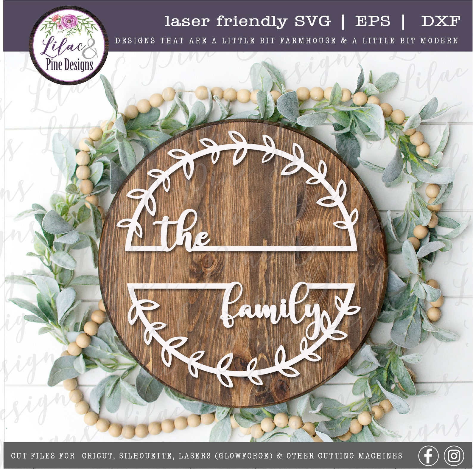 Personalized Family Sign Svg Family Name Wreath SVG - Etsy