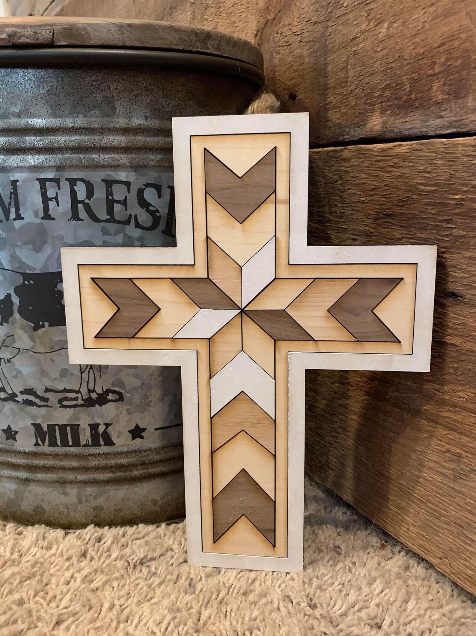 Barn Quilt Christian Cross SVG, Cross SVG, Christian Decor SVG, Cross ...