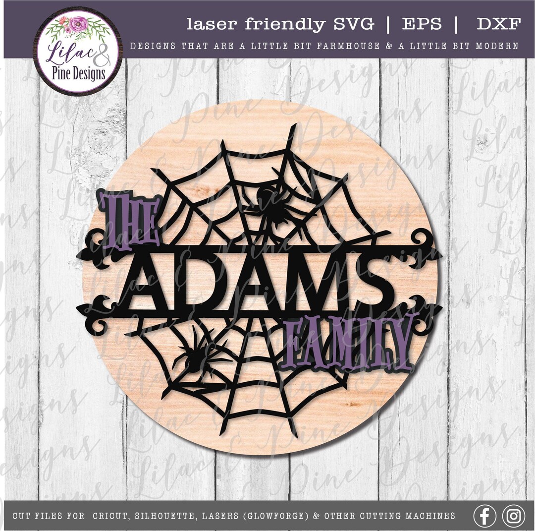 Spiderweb Personalized Name Sign SVG, Halloween Welcome SVG, Spiders ...