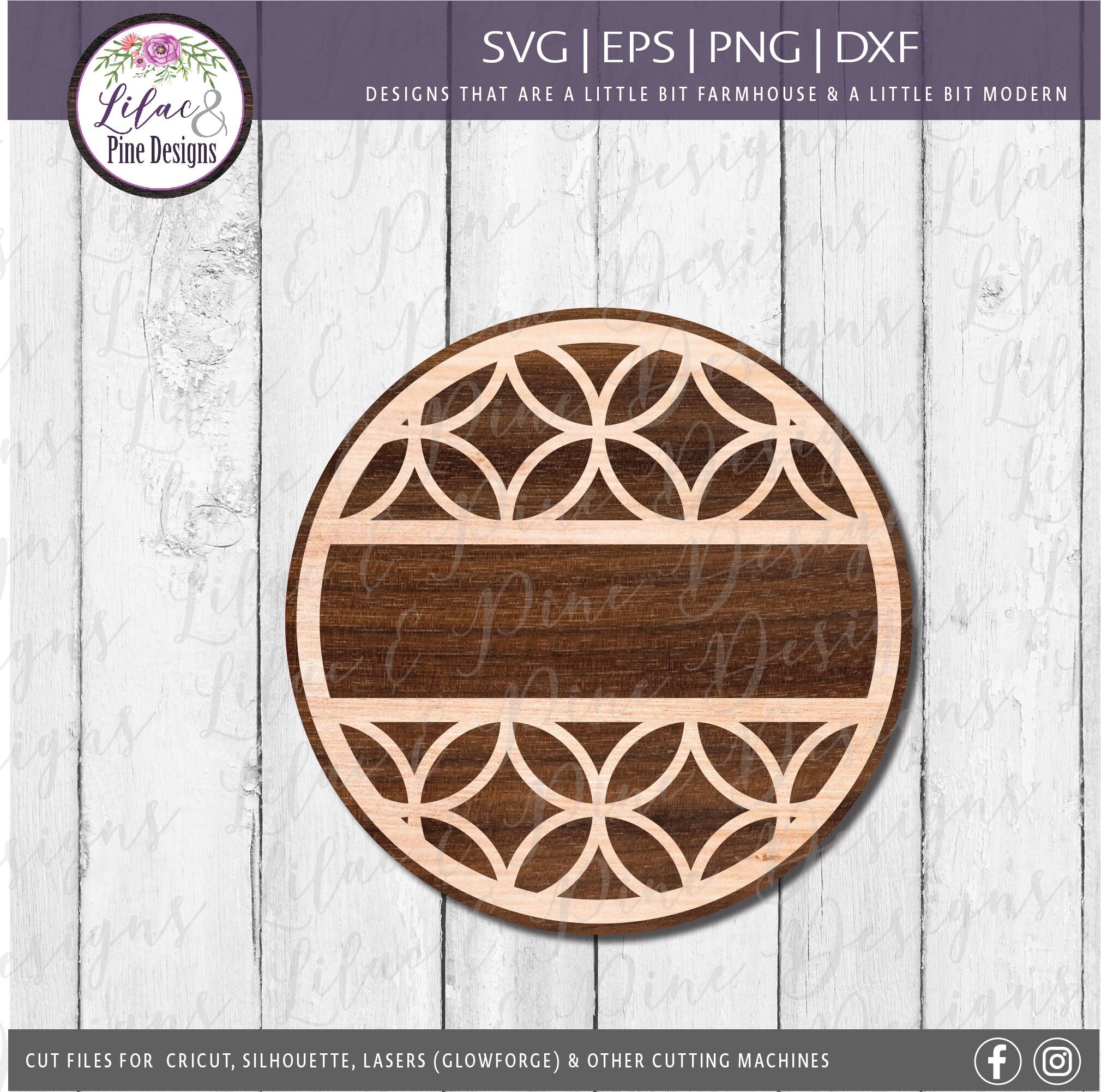 Personalized Sign Svg Patterned Door Sign SVG Door Hanger - Etsy