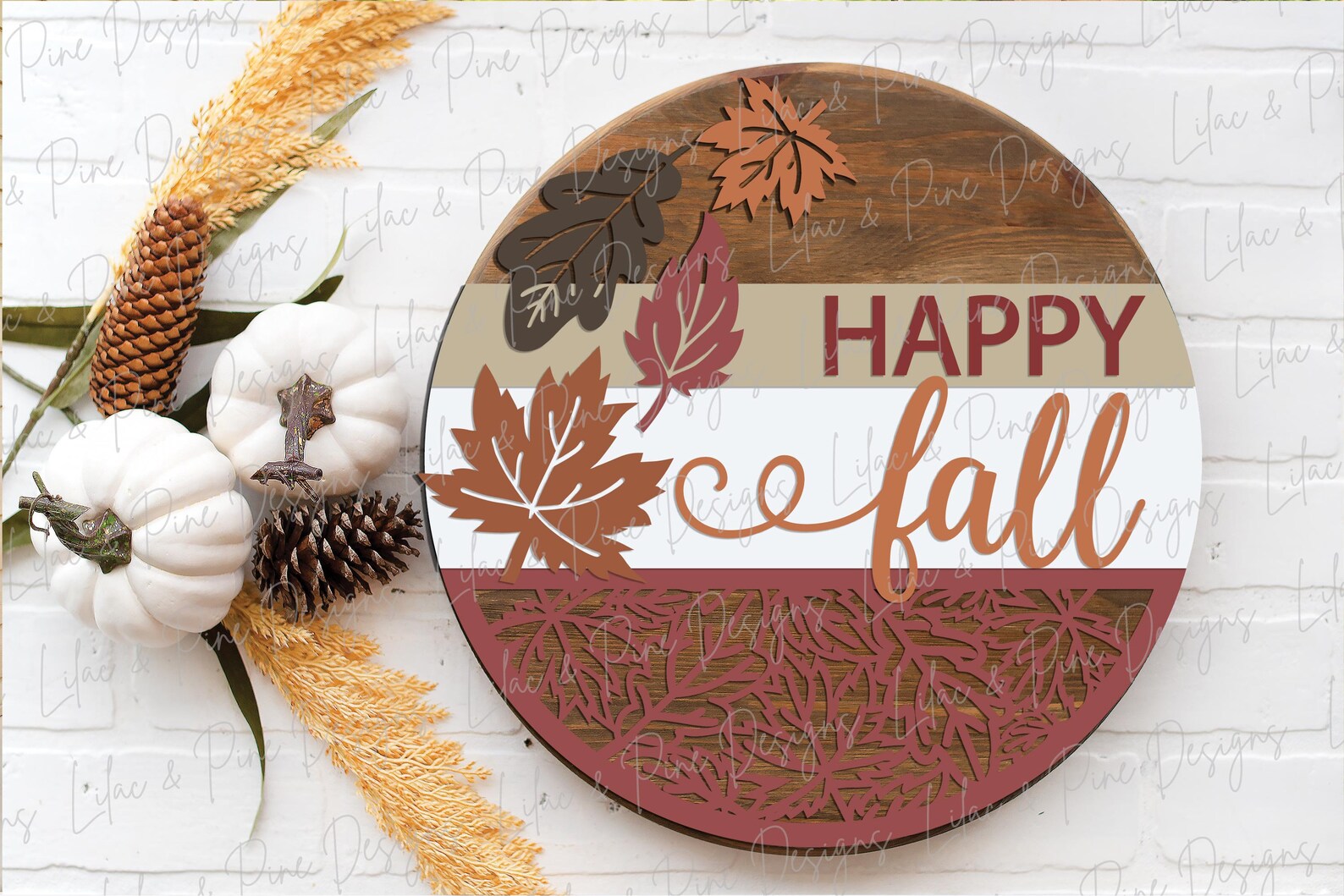 Hello Fall Sign SVG Happy Autumn Fall Sign SVG Happy Fall - Etsy