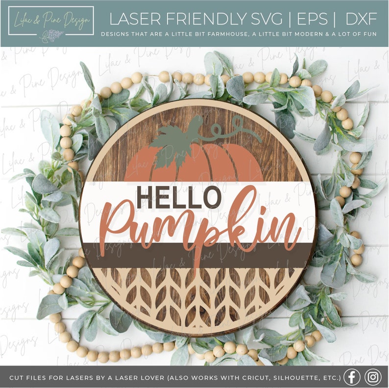 Hello Pumpkin Sign SVG, Welcome Sign SVG, Fall Door Decor Svg, Sweater ...