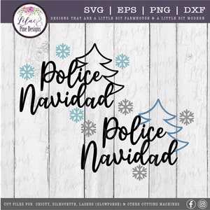 Police Christmas Appreciation SVG, Law Enforcement Christmas Cut File ...