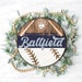 At the Ballfield Sign SVG, Baseball Welcome Sign, Ball Field Door ...