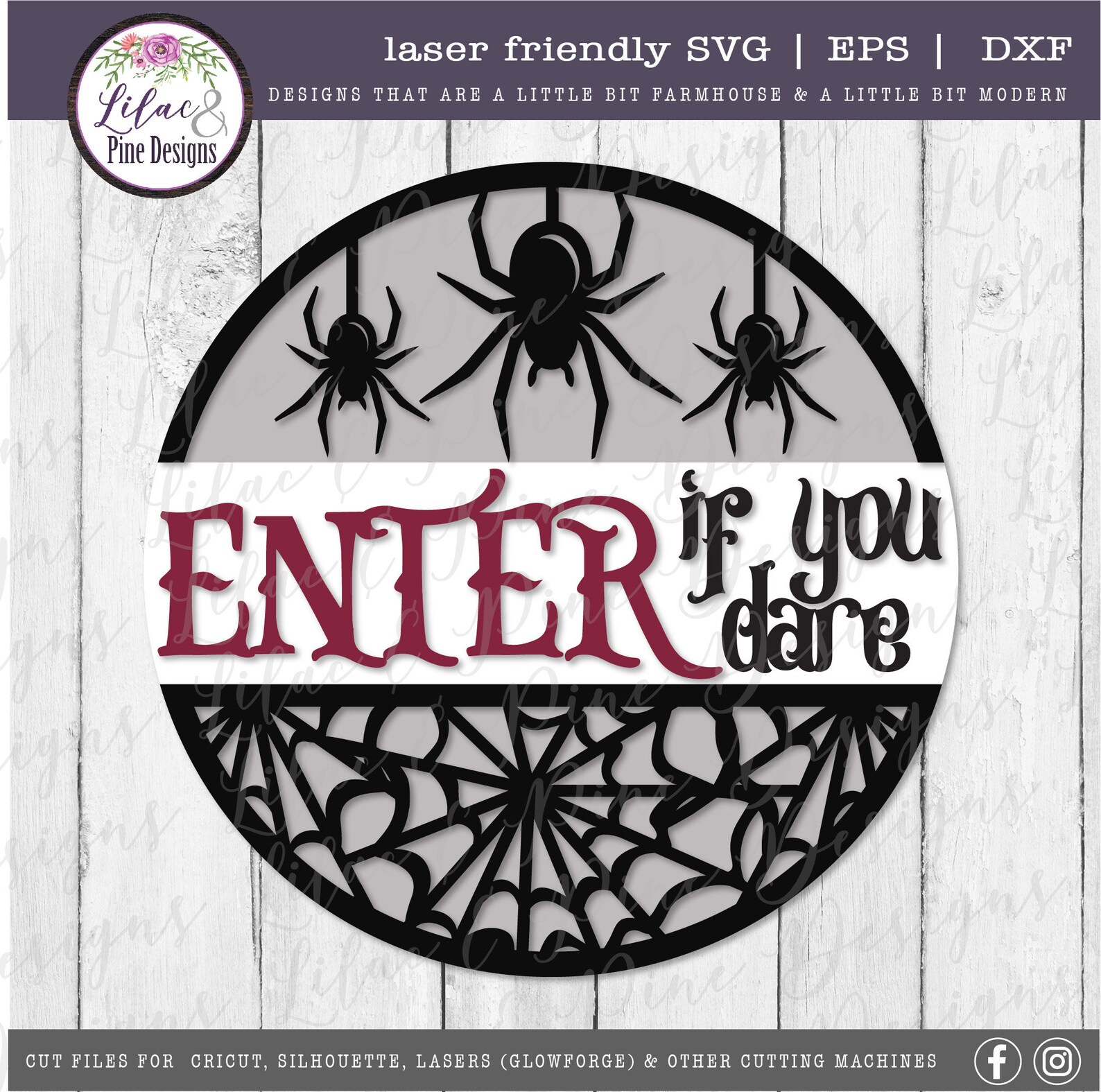 Enter If You Dare SVG Halloween SVG Spooky Welcome Svg - Etsy