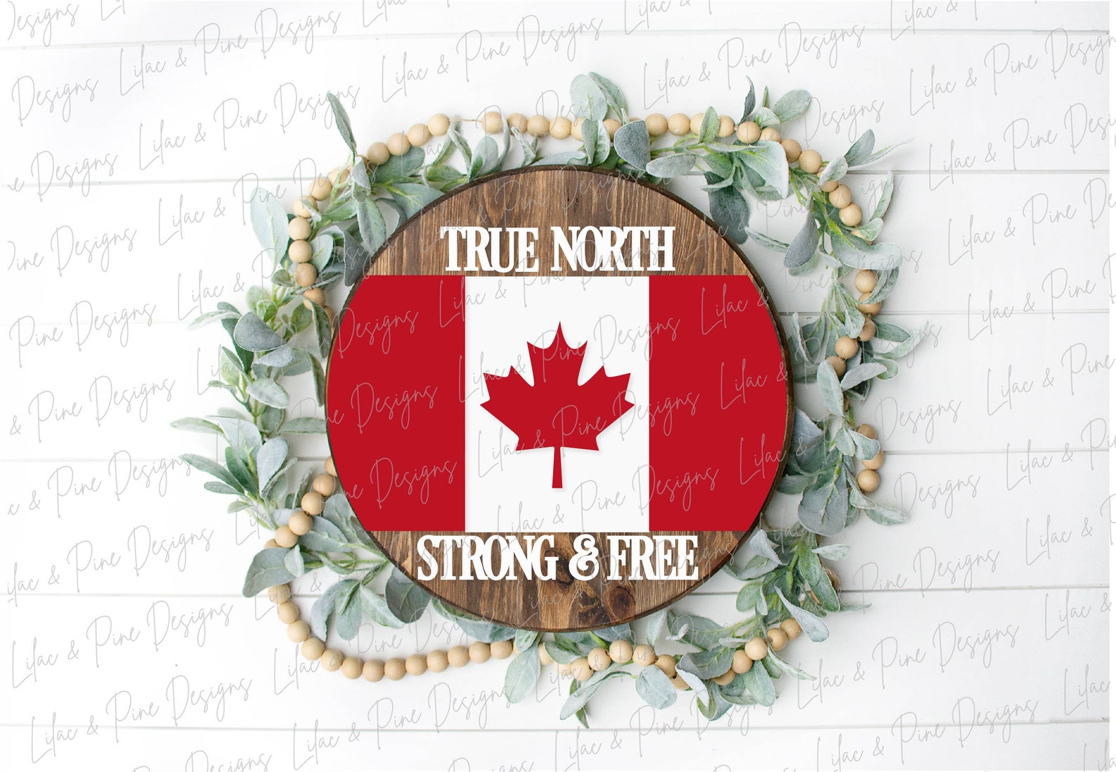 Canada Welcome Sign SVG Canada Day Door Hanger SVG True - Etsy