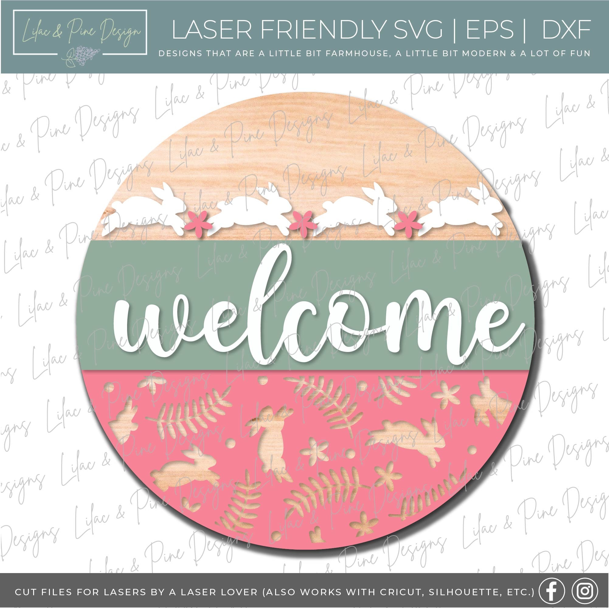 Spring Welcome Sign Bundle Easter Sign Bundle SVG Tulip SVG - Etsy