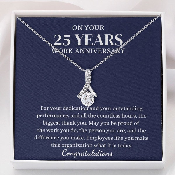 25 Work Anniversary - Buy Online - Etsy