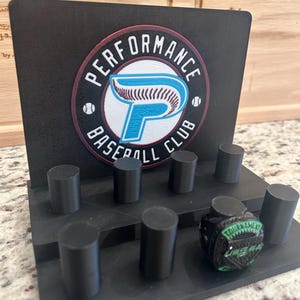 Custom 3d-printed Championship Ring Display – Holds 8 Rings With Team ...