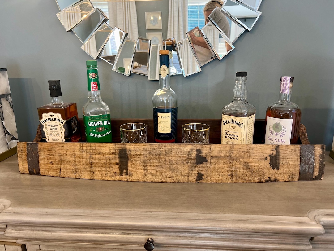 35” Full Barrel Stave Shelf - Etsy