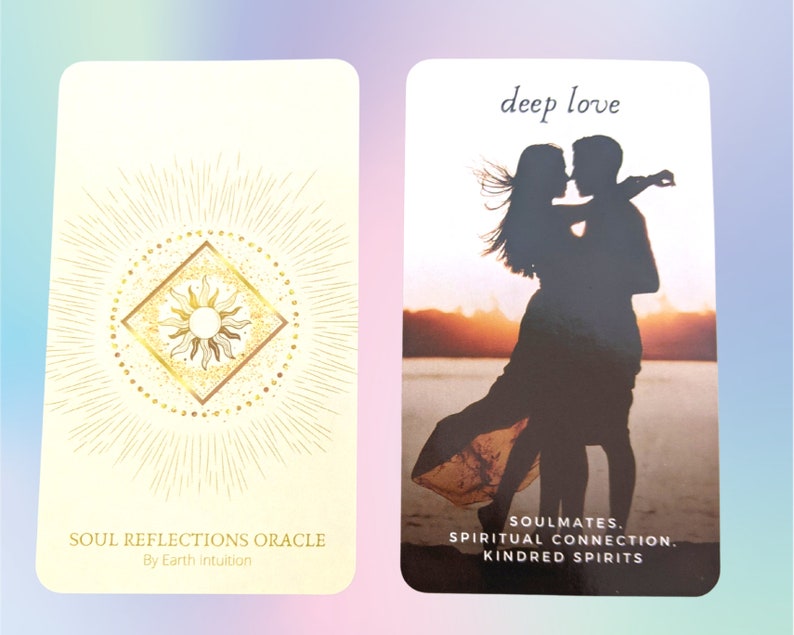 Soul Reflections Oracle Deck 78 Card Intuitive Oracle Deck for ...