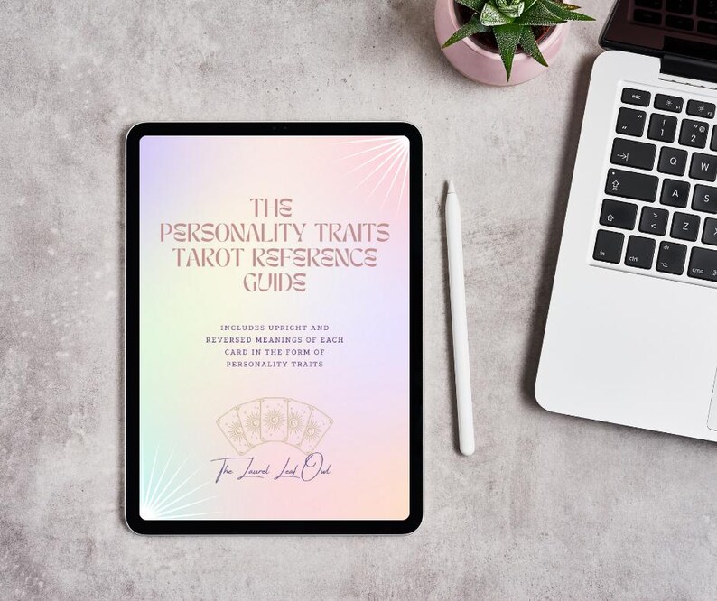 TAROT PERSONALITY TRAITS Guide ~ Printable 14 Page Guide That Describes ...