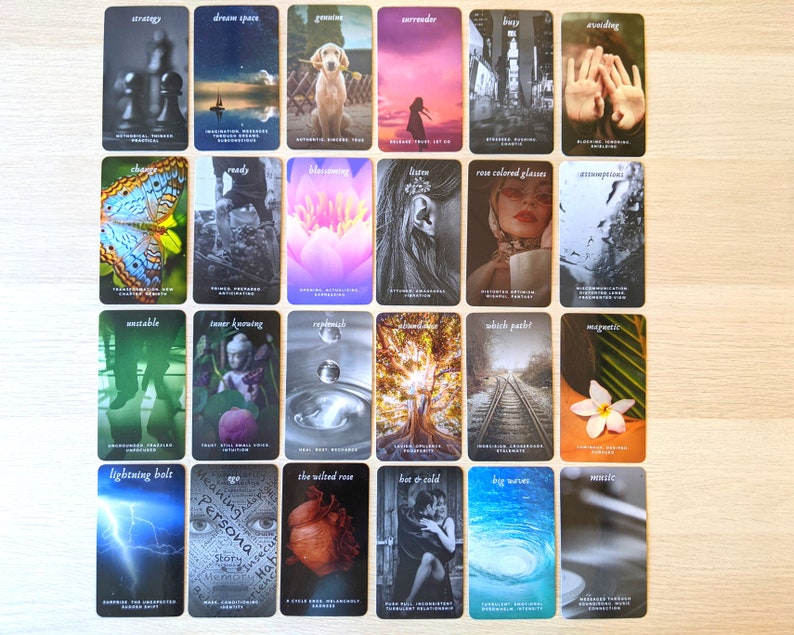 Soul Reflections Oracle Deck 78 Card Intuitive Oracle Deck for ...