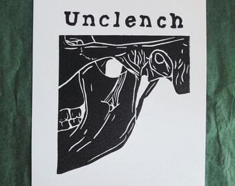 Unclench Your Jaw Stickers - Etsy