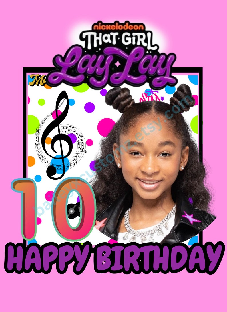 Dhat Girl Printable Cake Topper - Etsy