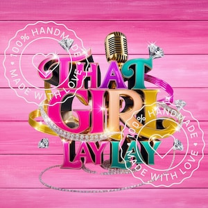 That Girl Logo PNG Design - Etsy