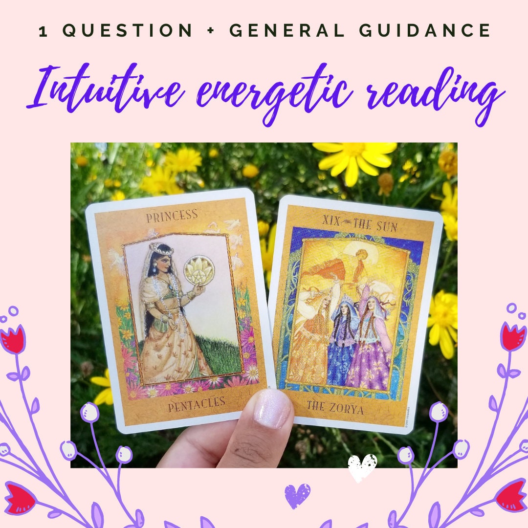 Intuitive Energy Reading - One Question - via Email - Etsy