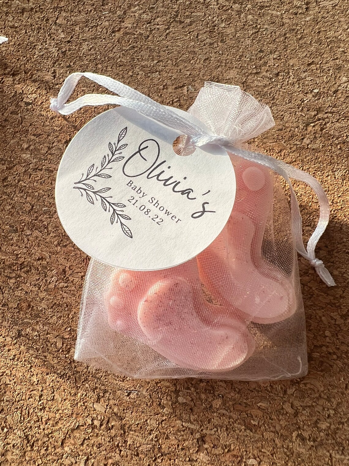 Personalised Baby Shower Favour Wax Melts Pack of 2 Feet per - Etsy UK