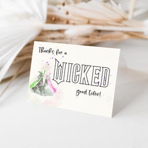Wicked Themed Party Favor Tags, Digital Download - Etsy