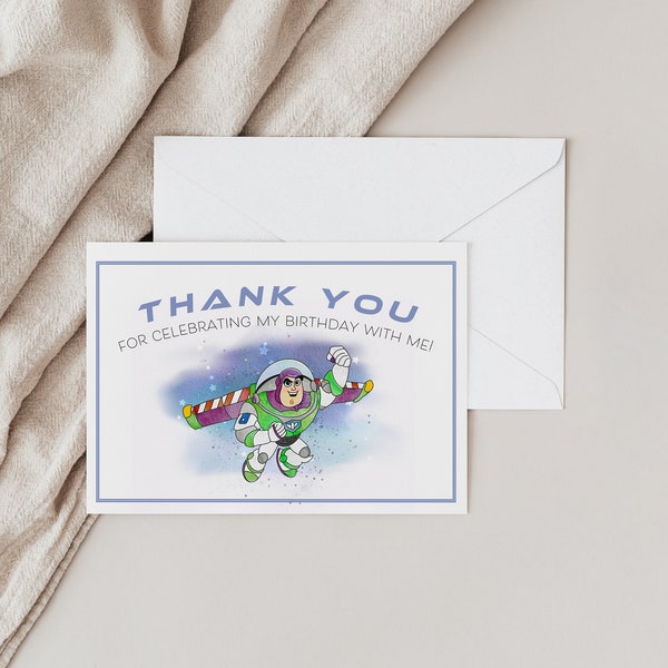 Space Themed Thank You Card - Etsy
