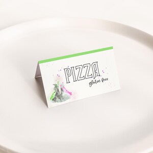 Wicked Themed Party Table Tent, Digital Download - Etsy