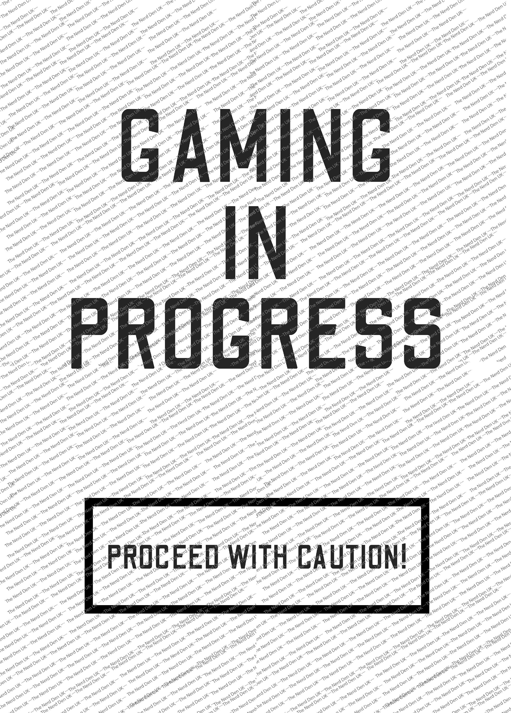 Gaming in Progress Bedroom Gaming Wall Art Print Download - Etsy UK