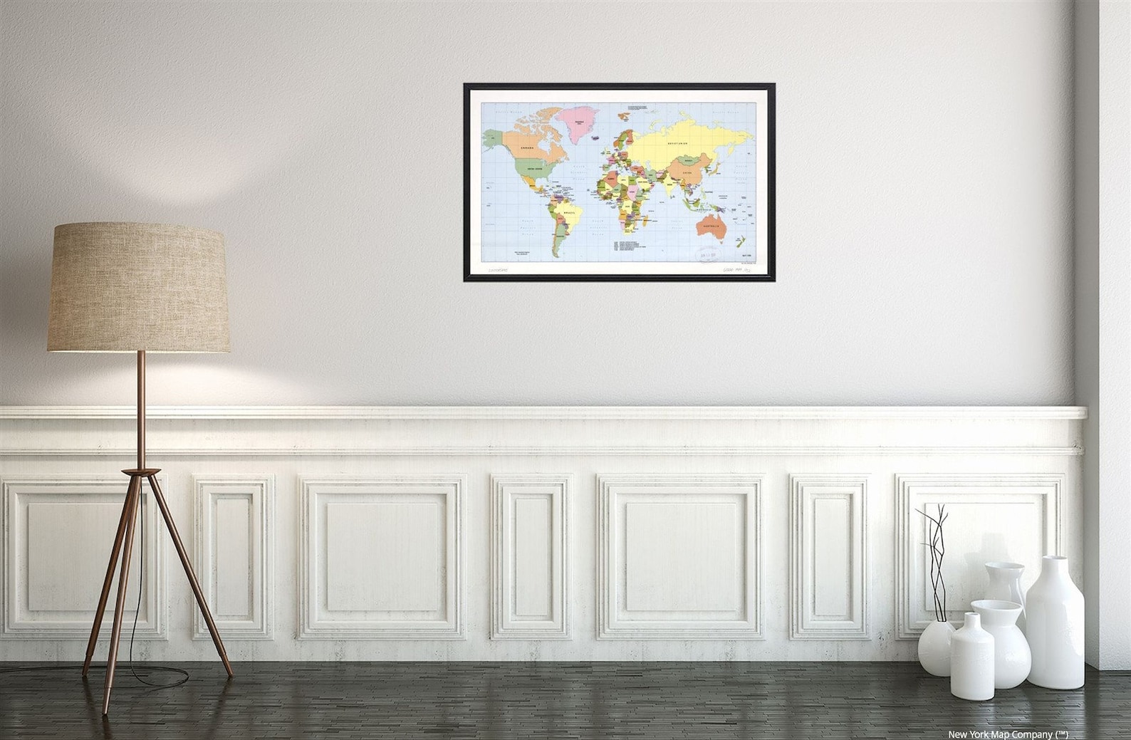 Map 1989 Political Map of the World April 1989 Earth | Etsy