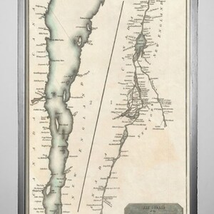 Map: A Fine Example of John Thomson's 1814 Map of the St. - Etsy