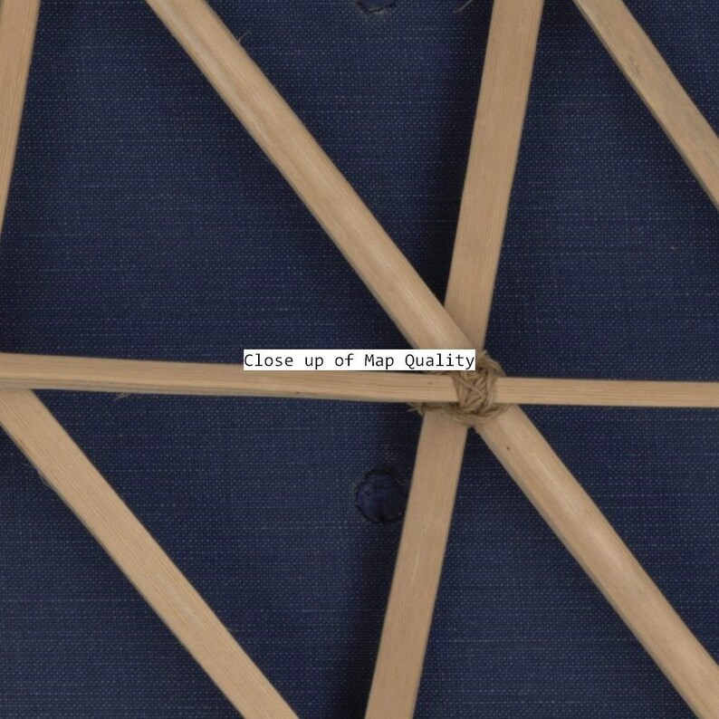 1920 Map Marshall Islands Stick Chart Rebbelib Type. 24x24 | Etsy