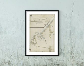Map of Breezy Point Queens - Etsy