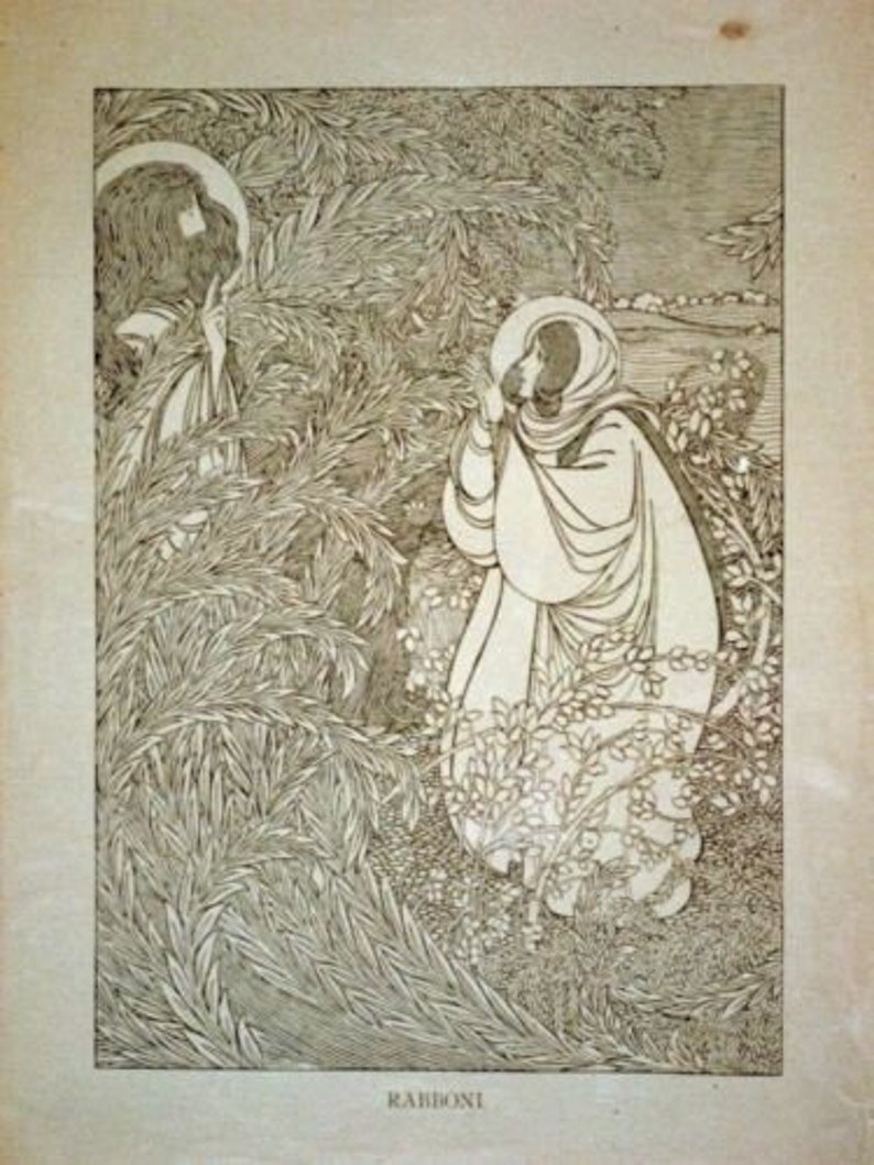 Photo: Rabboni 1890 Mary Magdalene Jesus After the | Etsy