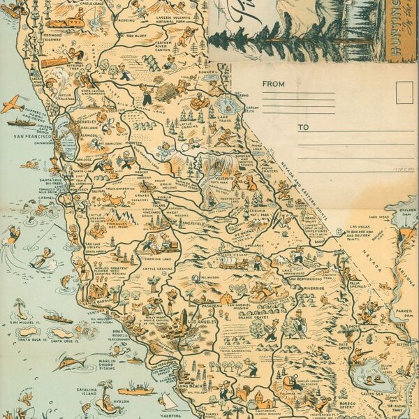 California Map - Etsy