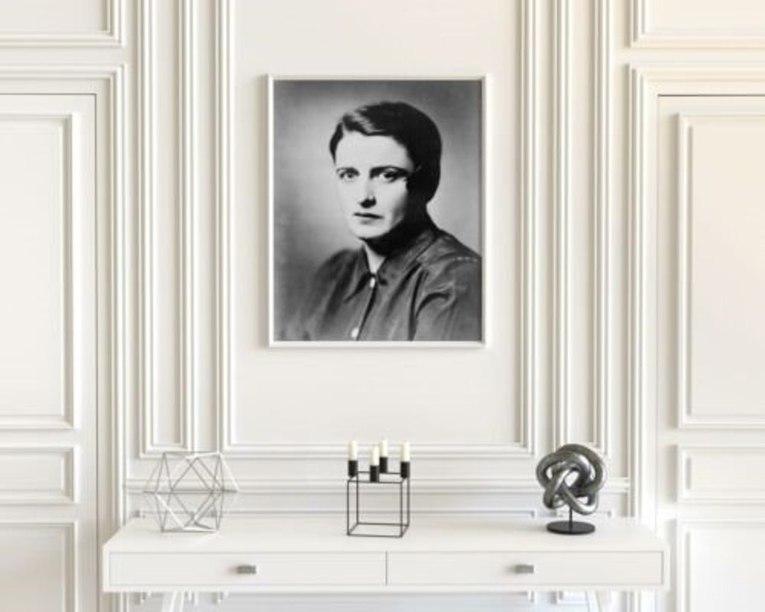 Photo: Ayn Rand Alisa Zinov'yevna Rosenbaum 1905-1982 - Etsy
