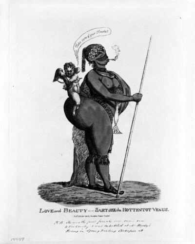 Sarah Baartman Plaster Cast