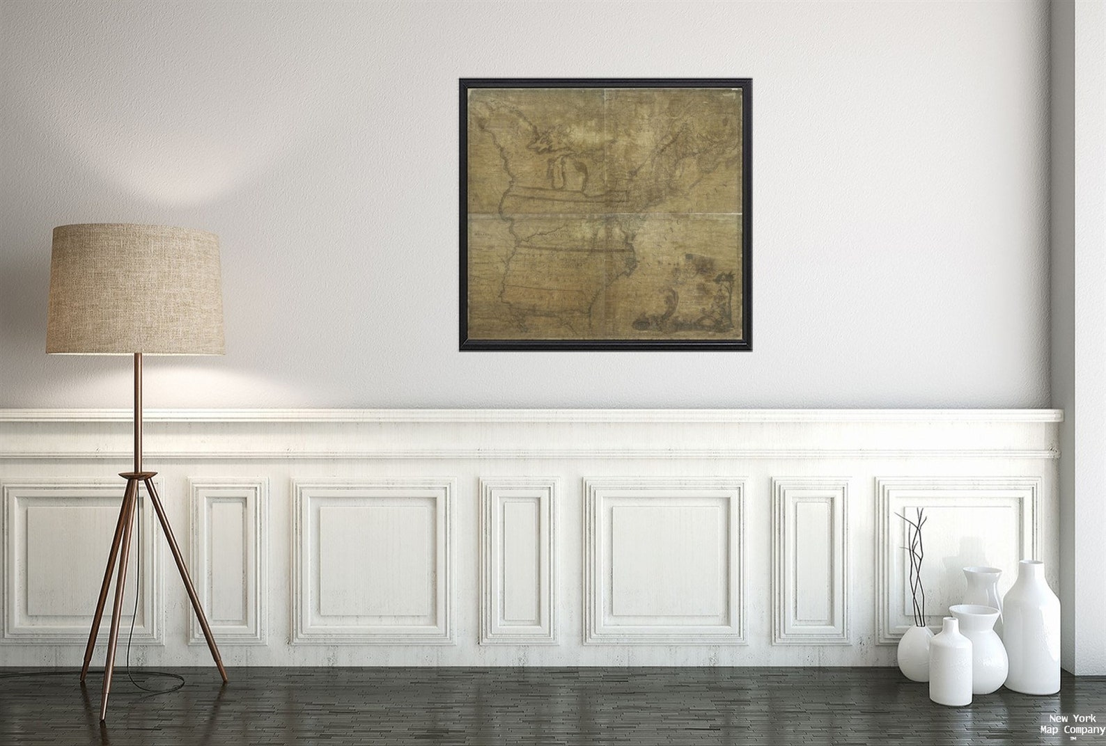 1784 Map of A New and Correct Map of the United States of | Etsy