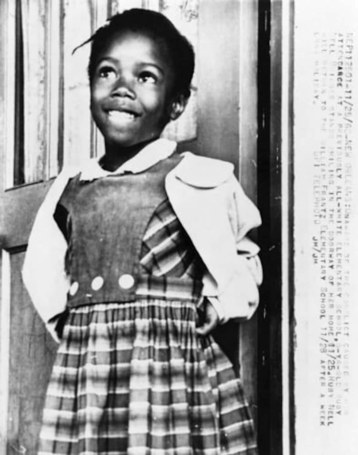 Photo: Ruby Nell Bridges Hall Integration 1960 | Etsy