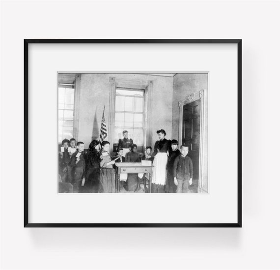 Ca. 1890 photograph of Voting for salute in Beach St. | Etsy