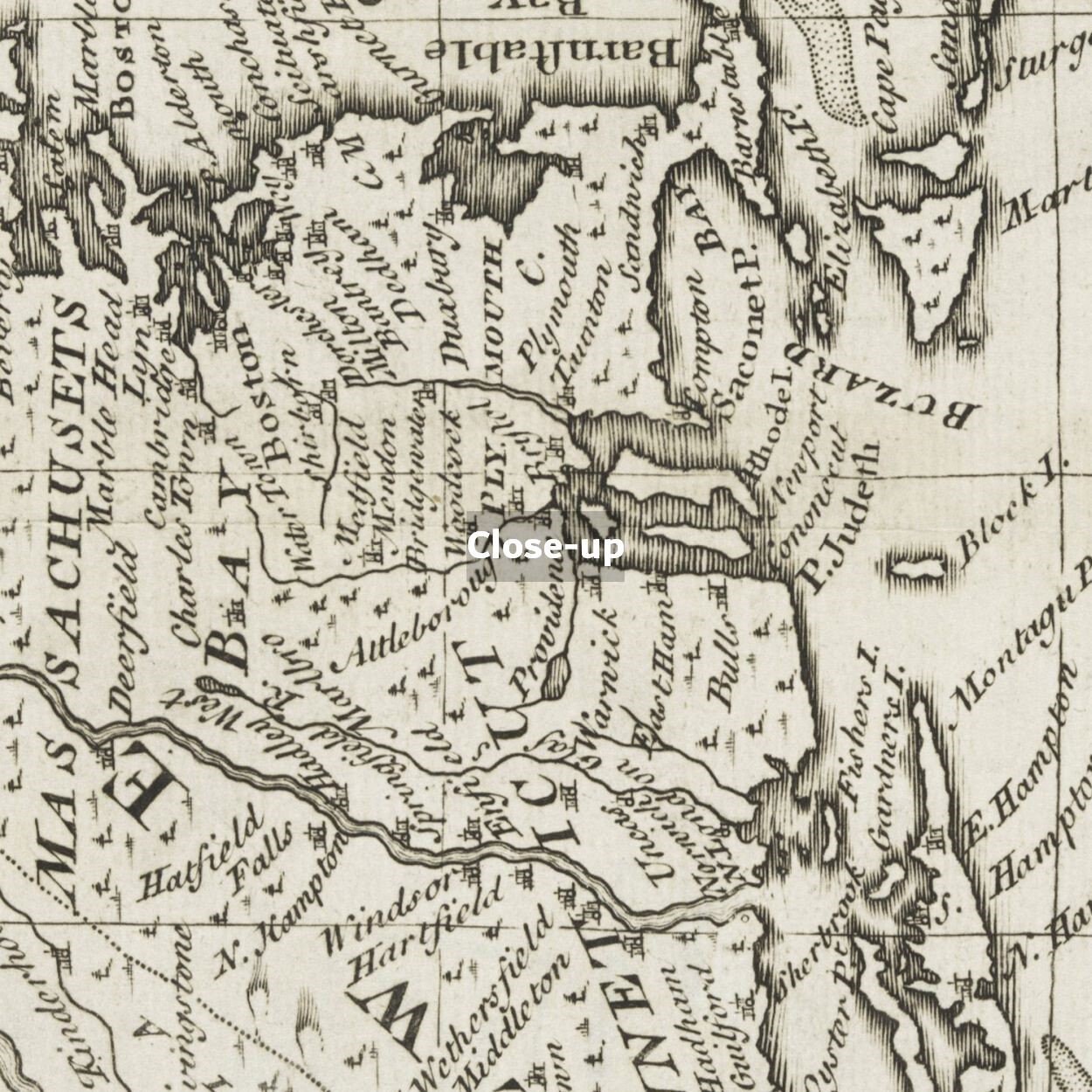 1747 map of London A new and accurate map of New Jersey | Etsy