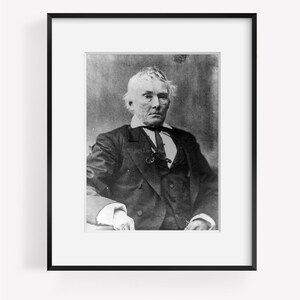 Photo: Alexander Hamilton Stephens,1812-83,american Politician - Etsy