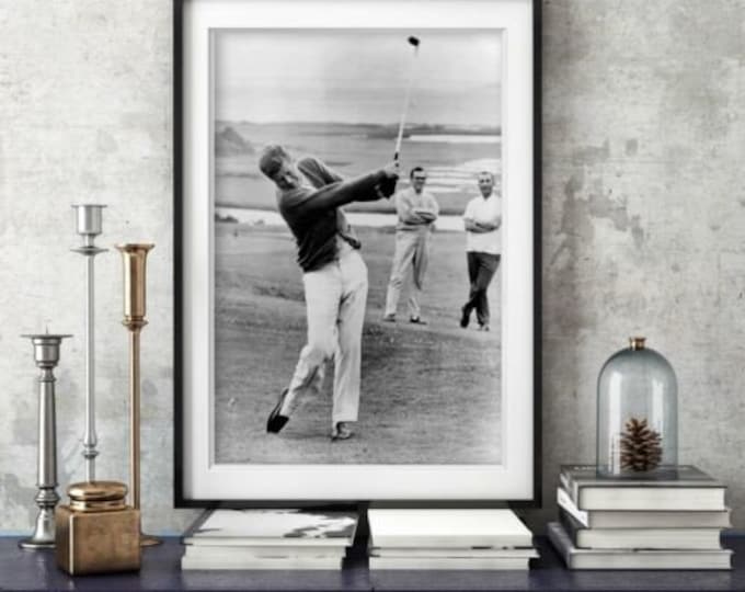 Photo: President John F. Kennedy, JFK, Playing Golf, Hyannis Port ...