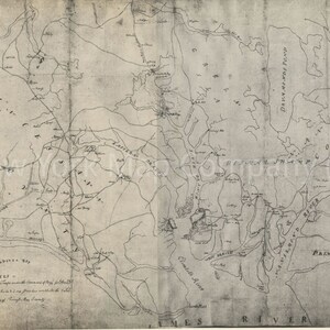 1780 map Plan of Princess Ann and Norfolk counties. Map | Etsy