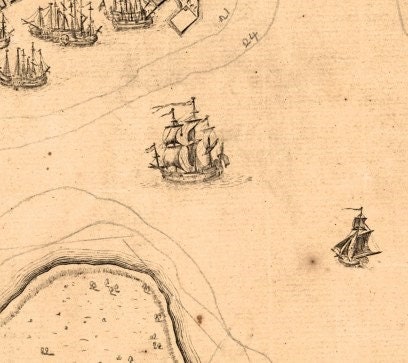 Map: 1792 Plan of the Town of Baltimore and It's Sic | Etsy